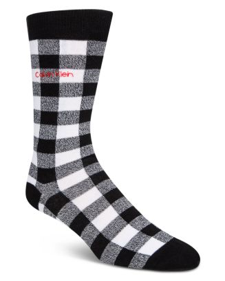 Calvin Klein Buffalo-Check Socks | Bloomingdale's