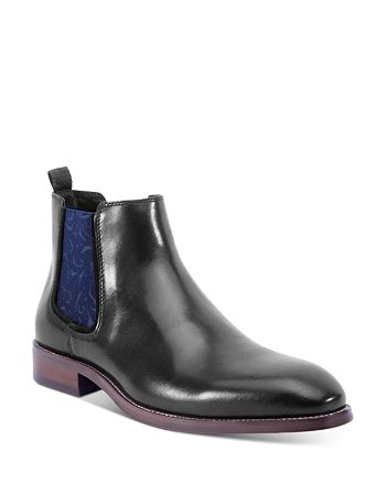 Robert Graham Men's Laurence Chelsea Leather Boots | Bloomingdale's
