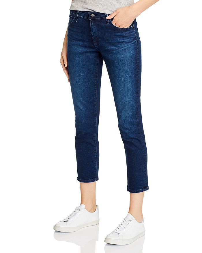 AG Prima High-Rise Crop Skinny Jeans in Valliant - 100% Exclusive ...