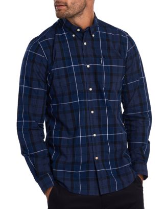 Barbour Sandwood Tartan Regular Fit Button-Down Shirt | Bloomingdale's