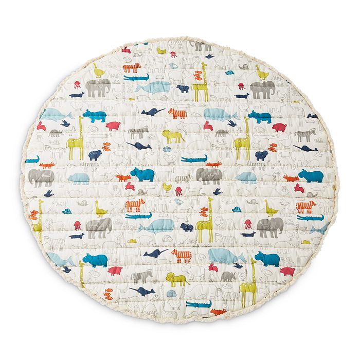 Pehr Noah's Ark Round Playmat with Fringe Detail | Bloomingdale's