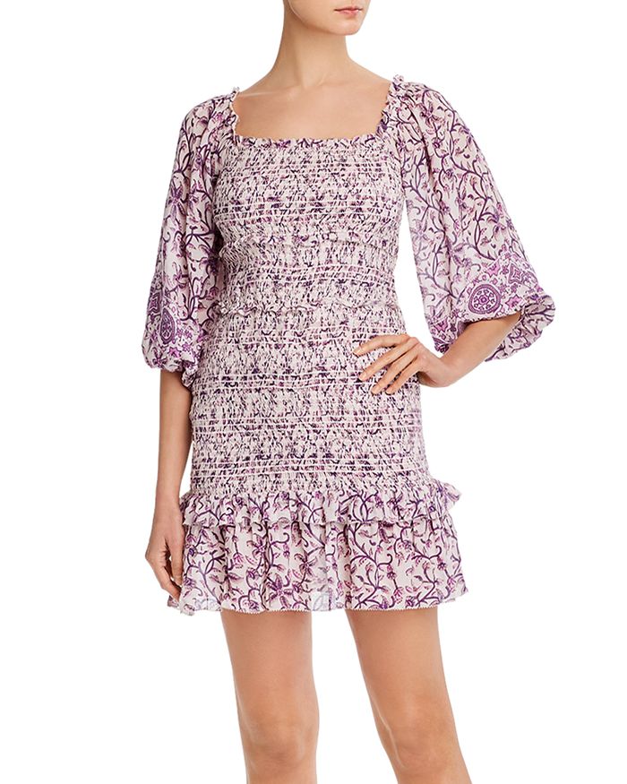 Saylor Floral Mini Dress | Bloomingdale's