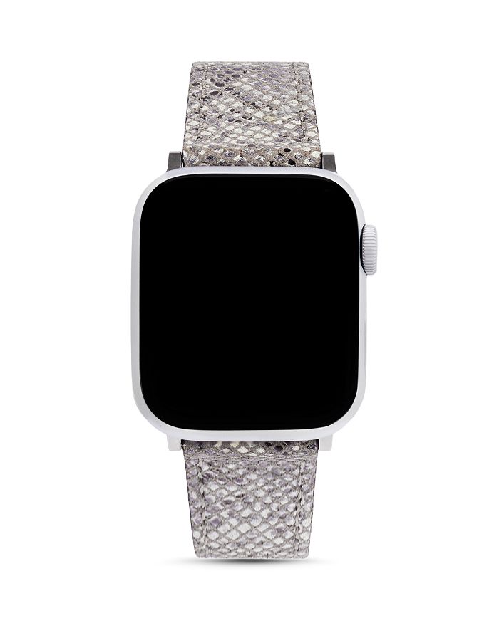 Rebecca Minkoff Python-Embossed Leather Apple Watch® Strap, 38mm & 40mm ...