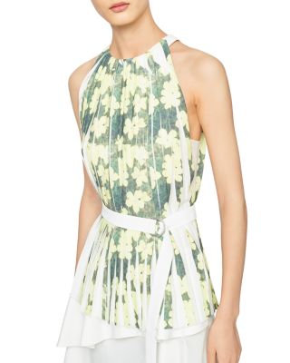 3.1 Phillip Lim Knife Pleated Belted Top | Bloomingdale's