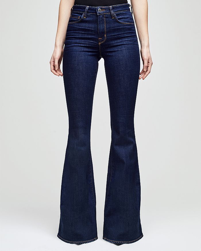 L'AGENCE High-Rise Flare-Leg Jeans | Bloomingdale's