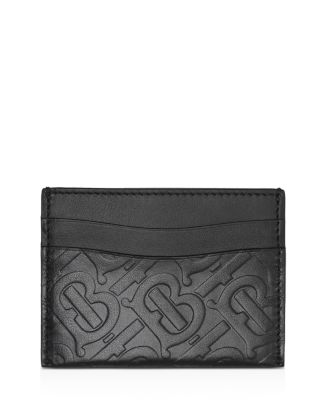 Burberry Monogram Leather Card Case | Bloomingdale's
