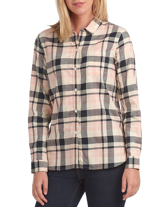 Barbour Hedley Cotton Plaid Shirt | Bloomingdale's