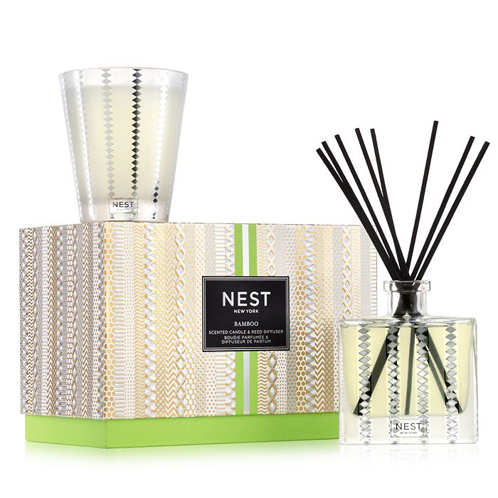 NEST Fragrances NEST Bamboo Classic Candle & Diffuser Set | Bloomingdale's