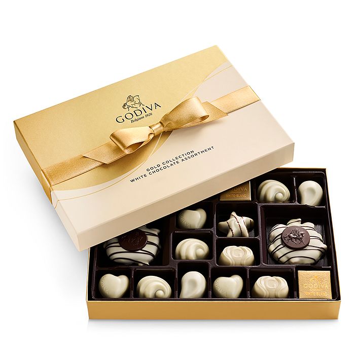 Godiva® Large White Chocolate Assortment, 22 Piece | Bloomingdale's
