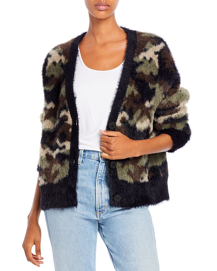 Bella Dahl Camo Cardigan Sweater | Bloomingdale's