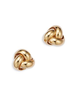 Click here for Bloomingdales Fine Collection Love Knot Stud Earri... prices