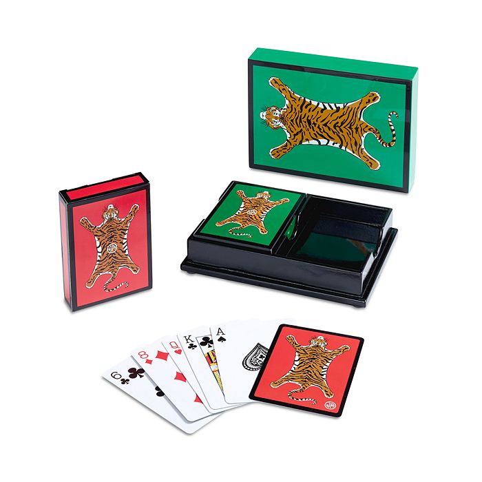 Jonathan Adler Tiger Lacquer Card Set | Bloomingdale's