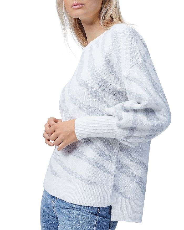 FRENCH CONNECTION Animal Print Sweater | Bloomingdale's