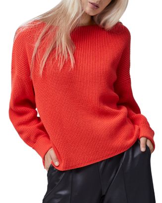 FRENCH CONNECTION Waffle Knit Sweater | Bloomingdale's