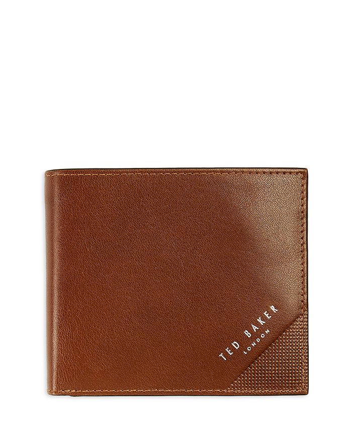 Ted Baker Brogue Detail Leather Coin Wallet | Bloomingdale's