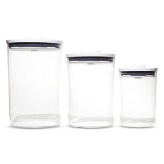 OXO Good Grips Pop Round Canisters, Set of 3 | Bloomingdale's