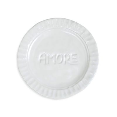 Click here for Vietri Pietra Serena Amore Plate prices