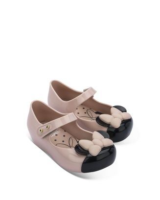 Mini Melissa Girls' Mini Mickey Mouse Flats - Walker, Toddler ...