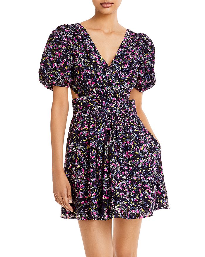 FRENCH CONNECTION Flores Cotton Cutout Dress | Bloomingdale's