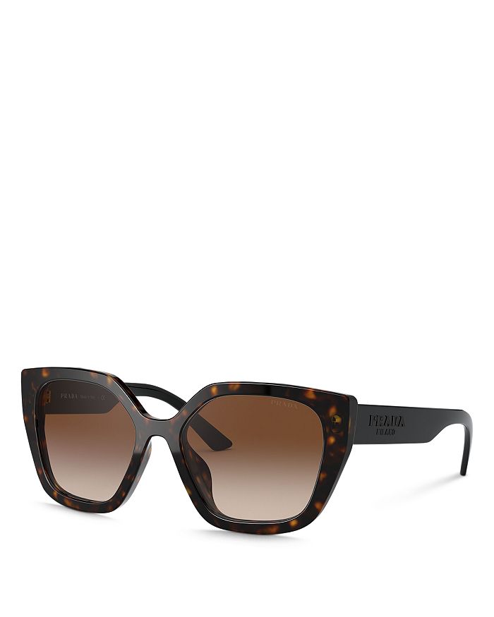 Prada Square Sunglasses, 52mm | Bloomingdale's