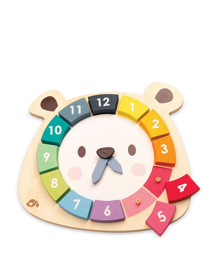 Tender Leaf Toys Bear Colors Clock Wooden Toy - Ages 3+ | Bloomingdale's