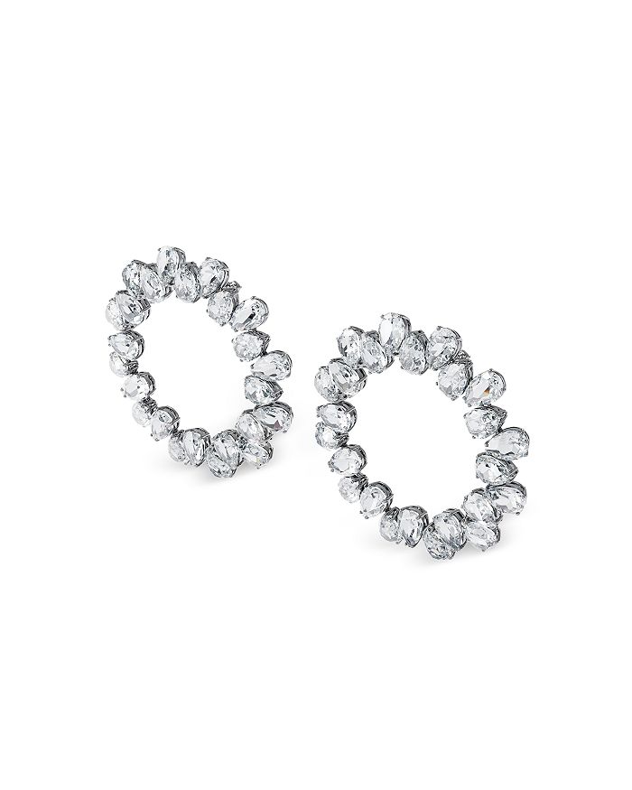 Swarovski Millenia Pear Shaped Circle Earrings | Bloomingdale's