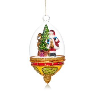 Bloomingdale's Santa and Tree Ornament - 100% Exclusive | Bloomingdale's