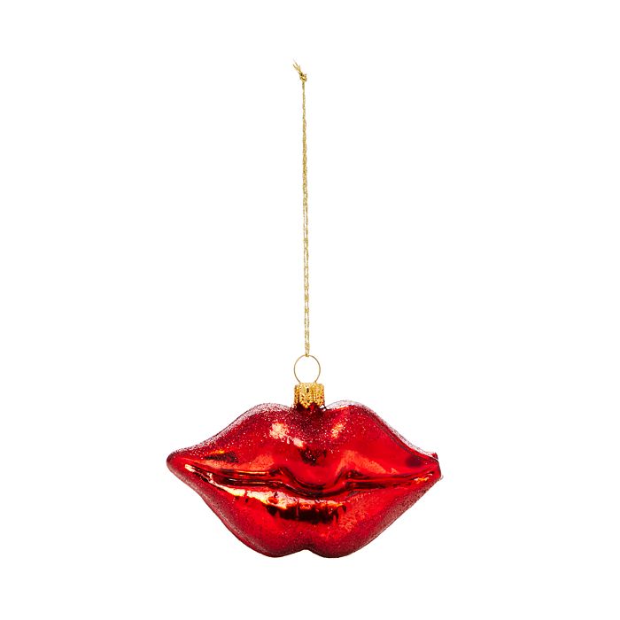 Bloomingdale's Glass Lips Ornament - 100% Exclusive | Bloomingdale's