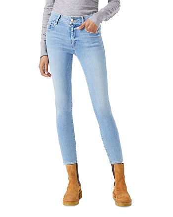FRAME Le One High Rise Skinny Jeans in Keller | Bloomingdale's
