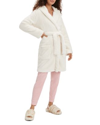 UGG® Aarti Hooded Fleece Robe | Bloomingdale's