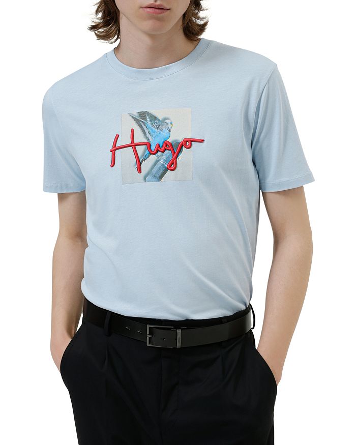HUGO Piped Logo Tee | Bloomingdale's