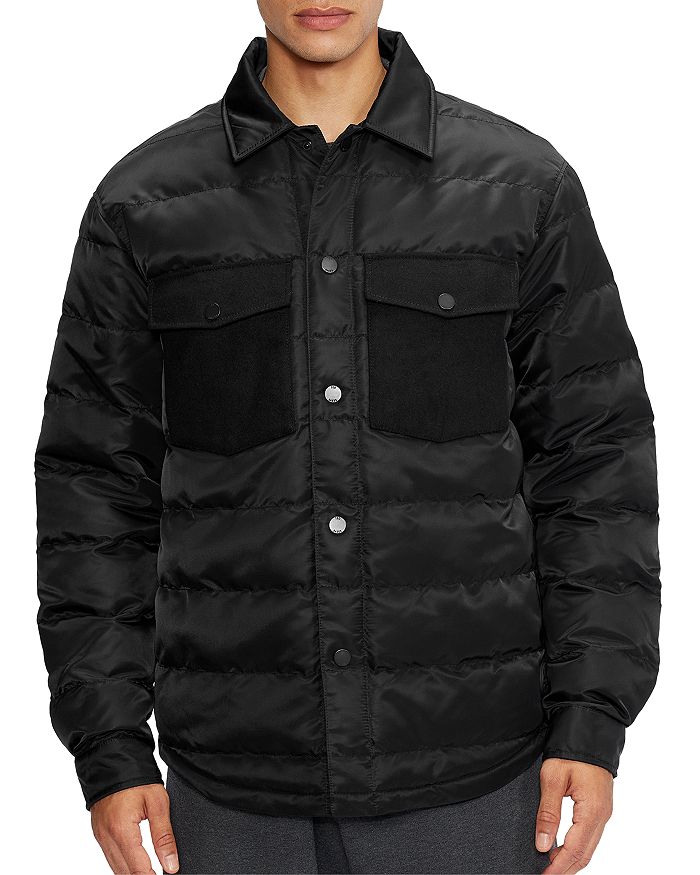 Ted Baker Quilted Snap Front Jacket | Bloomingdale's