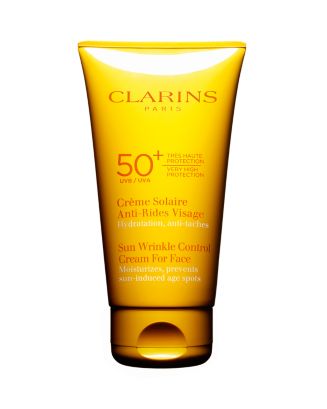 Clarins Sunscreen For Face Wrinkle Control Cream SPF 50+ | Bloomingdale's