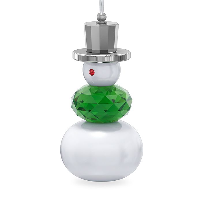 Swarovski Holiday Cheers Snowman Ornament | Bloomingdale's
