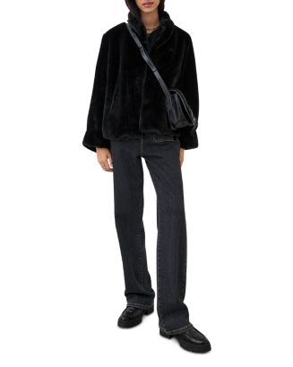 ba&sh Fanny Faux Fur Coat | Bloomingdale's