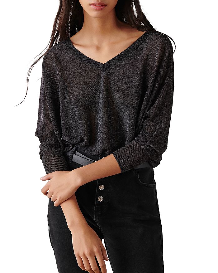 ba&sh Button Back Sweater | Bloomingdale's