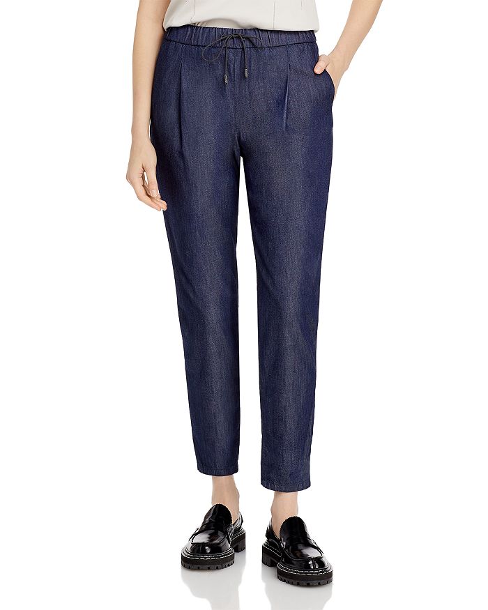 Fabiana Filippi Chambray Drawstring Pants | Bloomingdale's