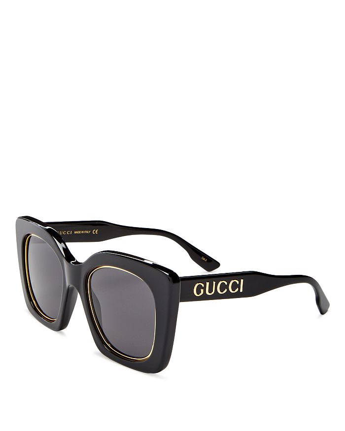 Gucci Square Sunglasses, 51mm | Bloomingdale's