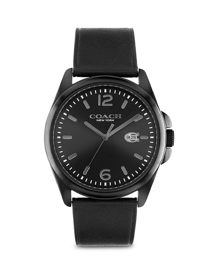 COACH Greyson Watch, 41mm | Bloomingdale's