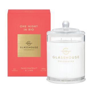 Glasshouse Fragrances One Night In Rio 13.4 oz Triple Scented Candle ...