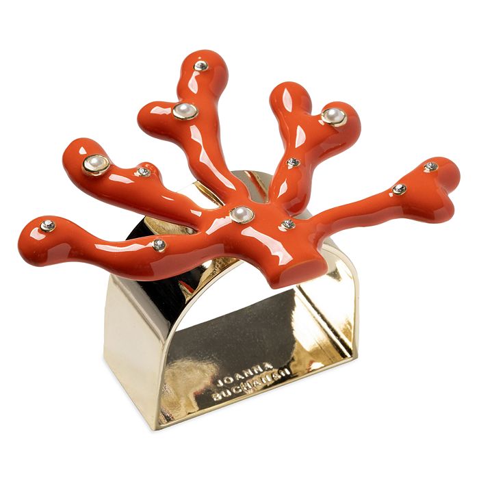Joanna Buchanan Coral Napkin Rings, Set of 4 | Bloomingdale's