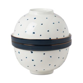 Lenox Blue Bay 8-Piece Luna Nesting Dinnerware Set | Bloomingdale's