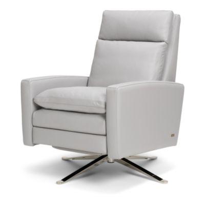 Click here for American Leather Simon Swivel Recliner prices