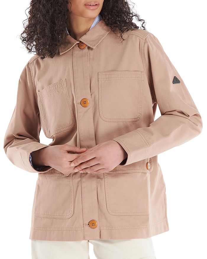 Barbour Coltsfoot Cotton Point Collar Jacket | Bloomingdale's