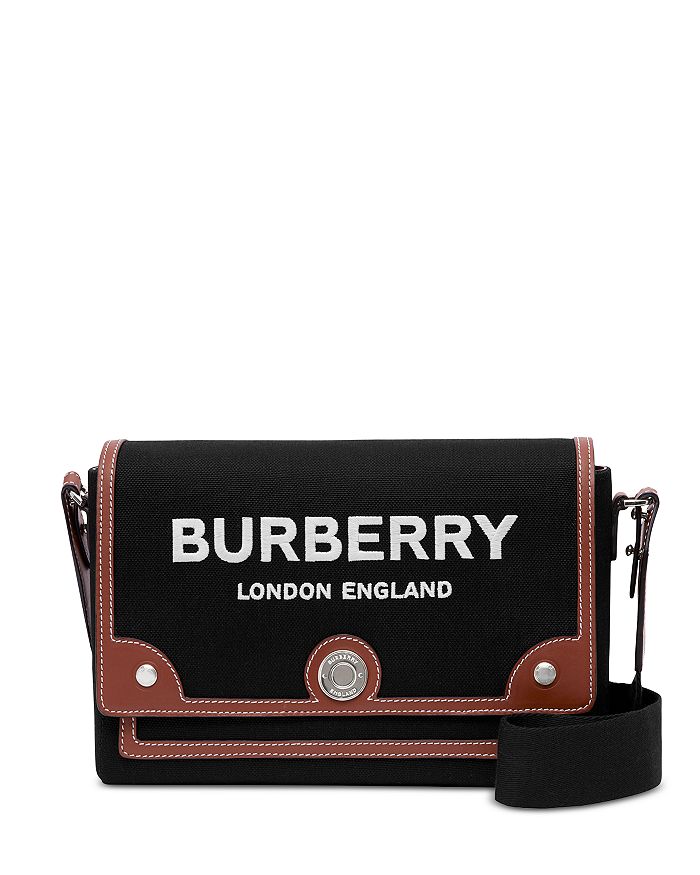 Burberry Horseferry Note Canvas Crossbody | Bloomingdale's