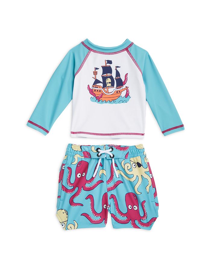 Sovereign Code Boys' Disruptor Sun Shirt & Swim Trunks Set - Baby ...