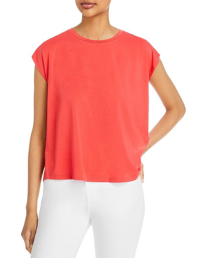 Eileen Fisher Shirred Back Top | Bloomingdale's
