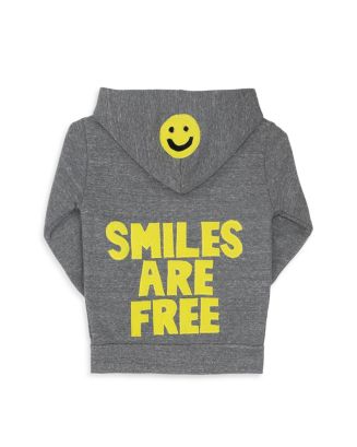 Declan Girls' Smiles Are Free Fleece Hoodie - Little Kid | Bloomingdale's