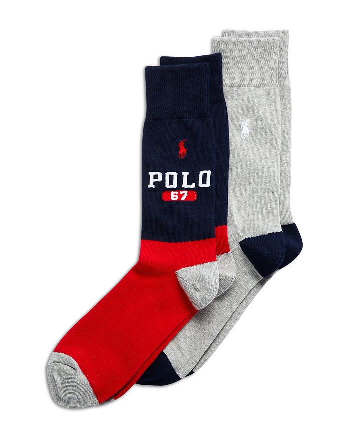 Polo Ralph Lauren Polo 67 Slack Socks, Pack of 2 socks | Bloomingdale's
