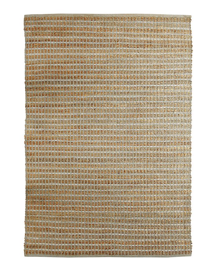 LR Home Origin Modern Grid Natural Jute Area Rug, 7'9" x 9'9 ...